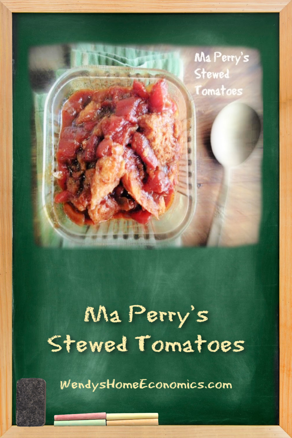 Ma Perry’s Stewed Tomatoes | Wendy's HOME EConomics! Ma Perry’s Stewed Tomatoes | Wendy's HOME EConomics!
